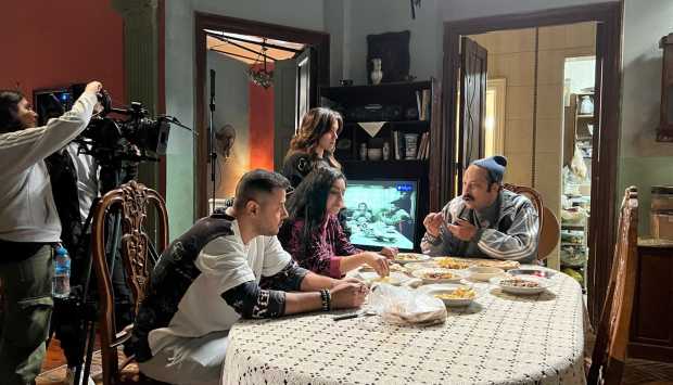 دراما المتحدة.. 5 مشاهد من كواليس «سر إلهي» (صور) | مبتدا