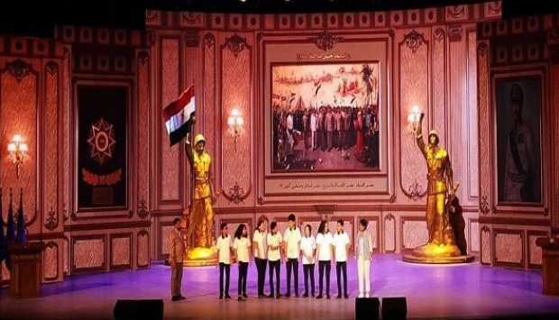 لقطات جديدة من مسرحية «حكاية شعب» في الندوة التثقيفية الـ40 (صور) | مبتدا