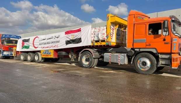 قافلة «زاد العزة 27» تتجه إلى غزة بإمدادات إنسانية جديدة | مبتدا