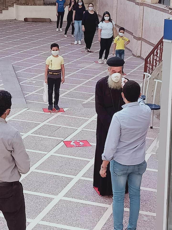 بعد أكثر من 100 يوم أجراس الكنائس تدق بطما مبتدا