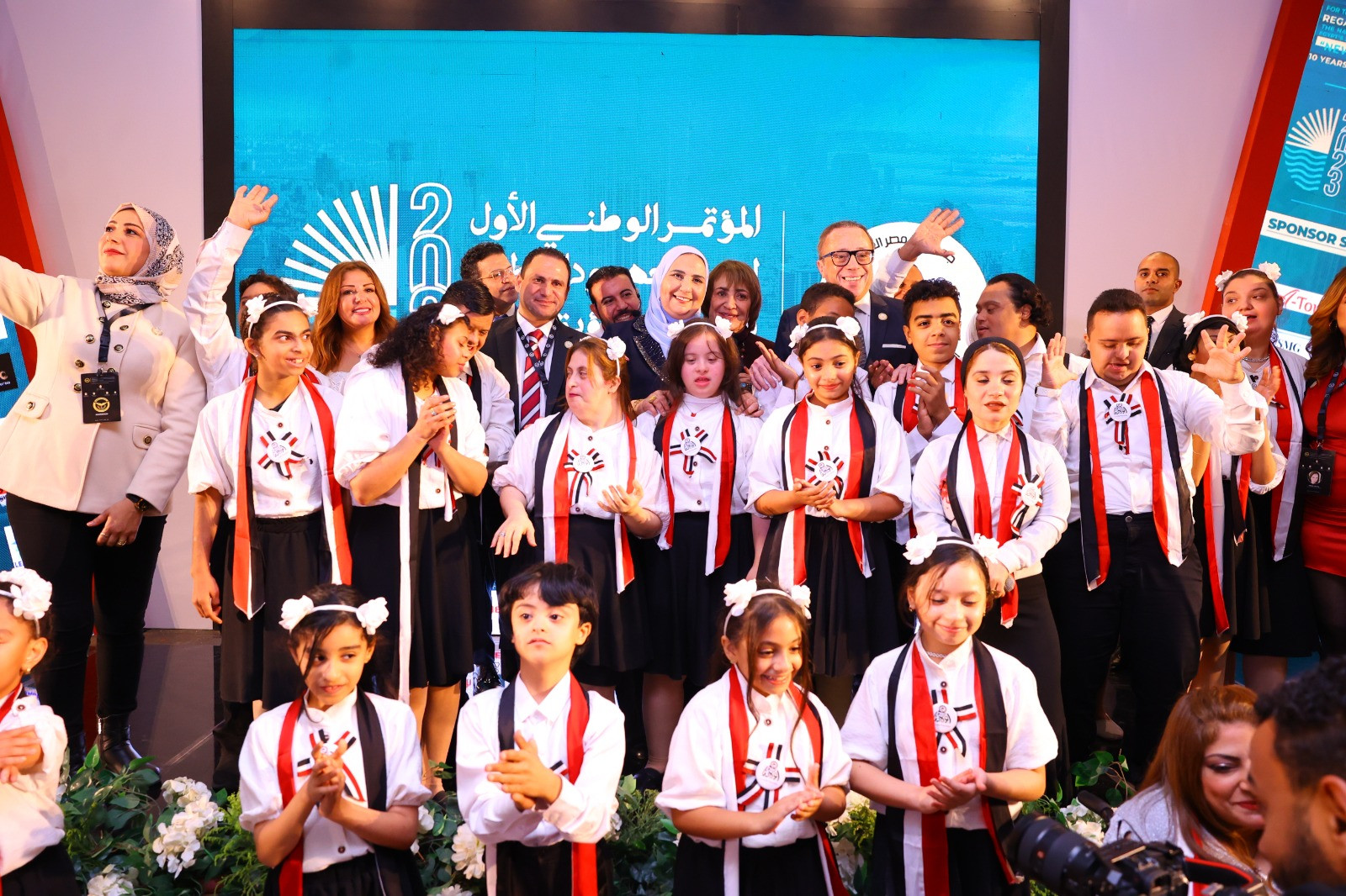 القباج تشهد فعاليات مؤتمر دعم الجهود الوطنية في تحقيق رؤية مصر 2030 | مبتدا